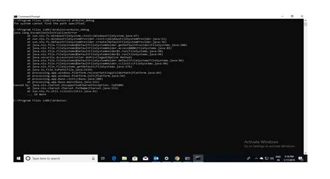 Javalangexceptionininitializererror In Arduino 188 Ide With Window 10pro Ide 1x Arduino