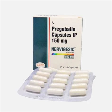 Nervigesic Pregabalin Capsules Signature 10x15 Capsule At Rs 300 Box In Nagpur
