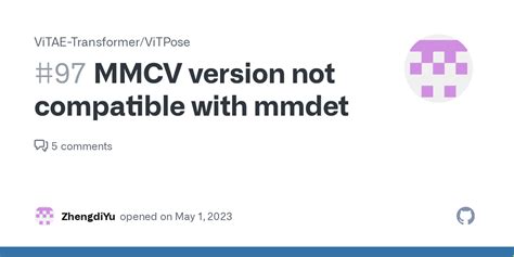Mmcv Version Not Compatible With Mmdet · Issue 97 · Vitae Transformer
