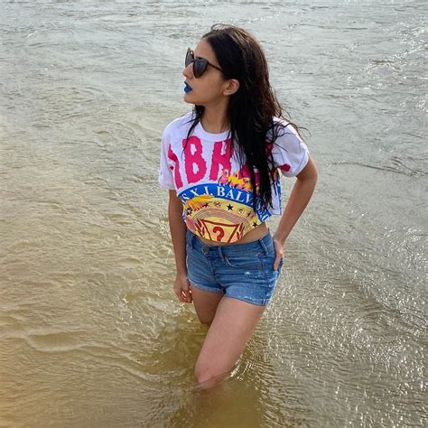 Photos Sara Ali Khan Is A Total Beach Babe But Its Her Icy Blue