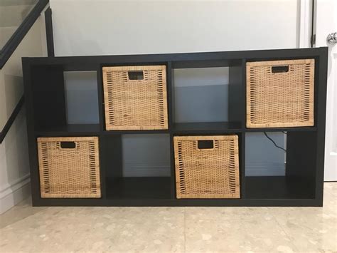 Ikea Kallax Unit With Wicker Baskets In Wychavon Für £ 3000 Zum Verkauf Shpock At Ikea Kallax Unit With Wicker Baskets In Wychavon Für £ 3000 Zum Verkauf Shpock At