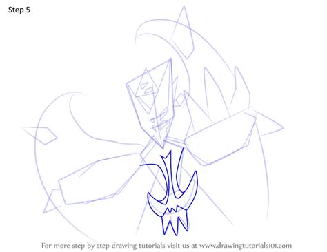 How To Draw Necrozma Dawn Wings From Pokemon Pokemon Step By Step DrawingTutorials101 Com