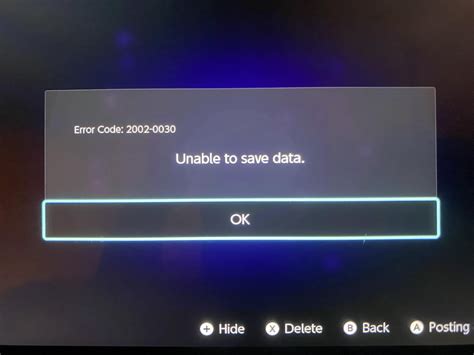 Game Suddenly Not Saving Anymore On Switch Rbandletale