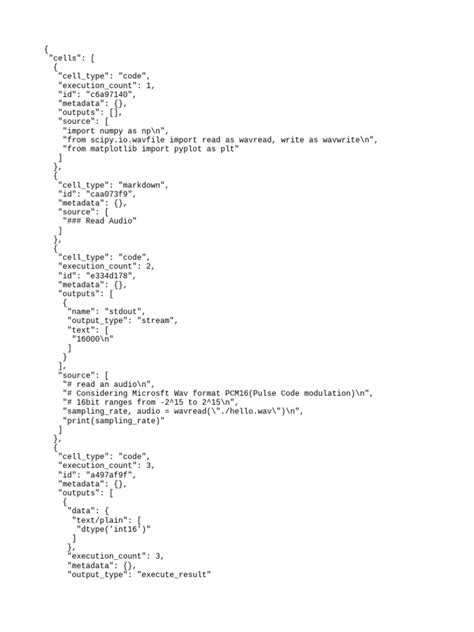 Introduction To Speech Recognition Ipynb Pdf Computer File