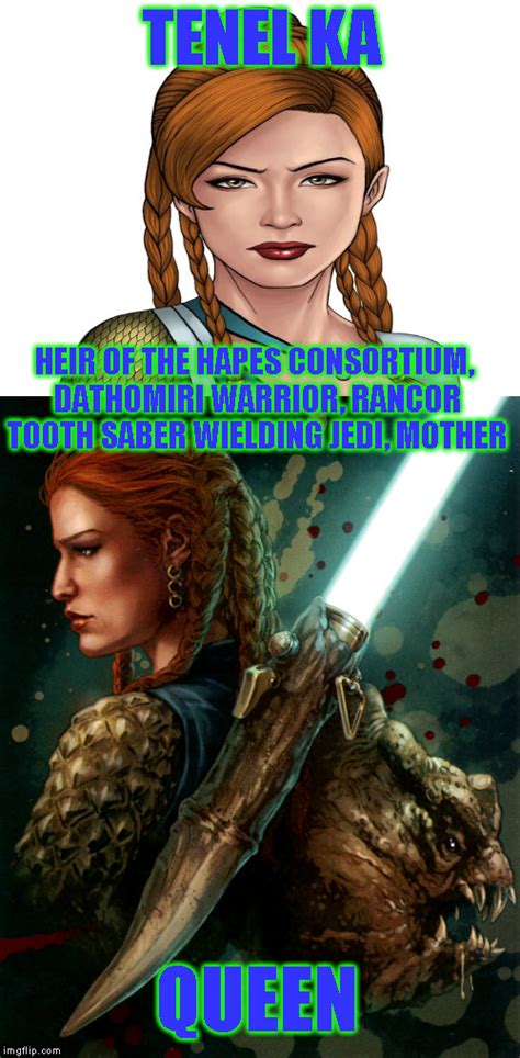 Star Wars Expanded Universe Character Spotlight Tenel Ka Djo Imgflip