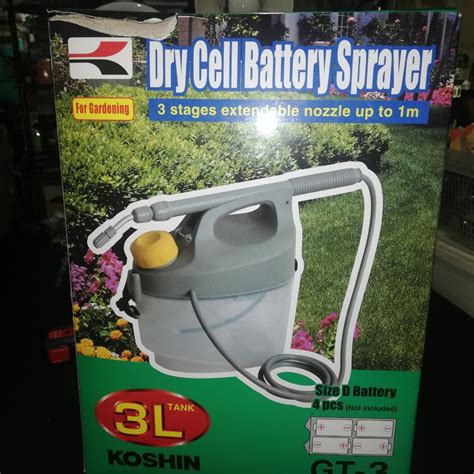 Dry Cell Battery Sprayer Furniture And Home Living Gardening Hose And