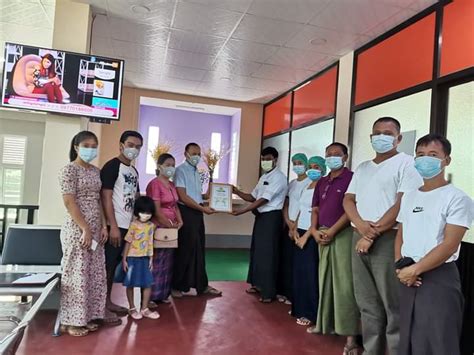 မုဒုံမြို့နယ်ပြည်သူ့ဆေးရုံကြီးတွင်ကျောက်ကပ်ဆေးဌာန ဆောက်လုပ်ရန်အတွက် ငွေကျပ် သိန်း ၁၀၀ ပေးအပ်လ