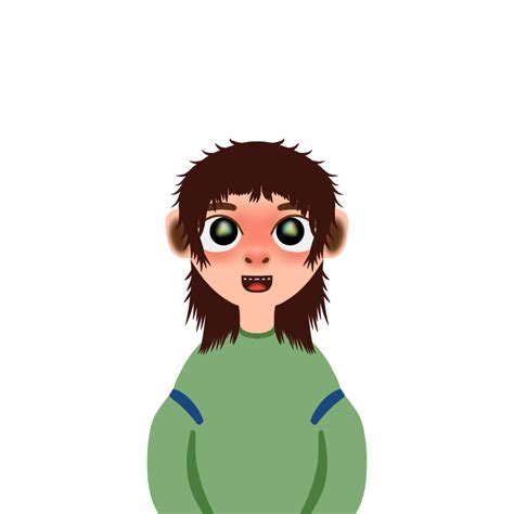 Cute Expression Girl Cartoon 14500112 Png