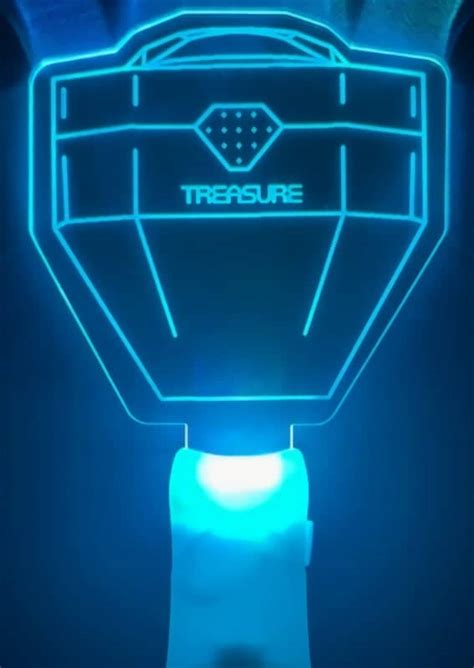 แท่งไฟ ป้ายไฟ Treasure คอนเสิร์ตcom