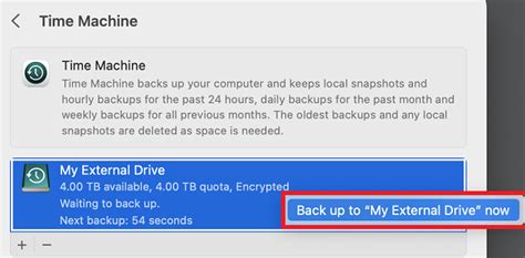 Time Machine Backup And Restore From Macos To A External Drive Sandisk