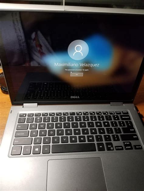 Please Help My Laptop Wont Accept My Password Its A Dell Inspirion Running Windows 10 R