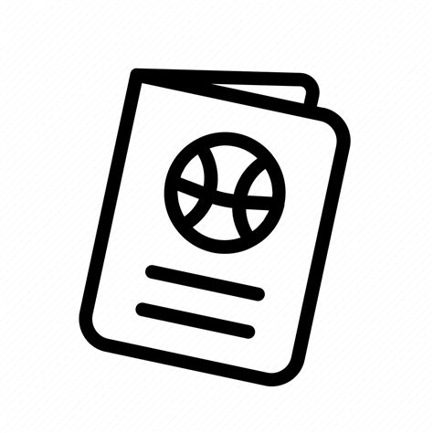 Passport Icon Download On Iconfinder On Iconfinder