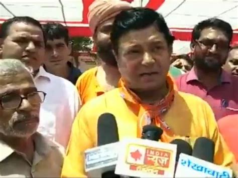 Who Can Oppose Modi Ji Even Media Cannot Says Rajasthan Bjp Mp Narendra Kumar [video