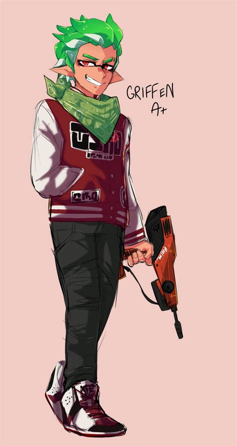 Hey I Draw Stuff Hey Heres Another One Of My Squid Boys Some