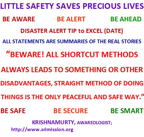 Disaster Alert Tip To Excel Date By Krishna Murty Medium