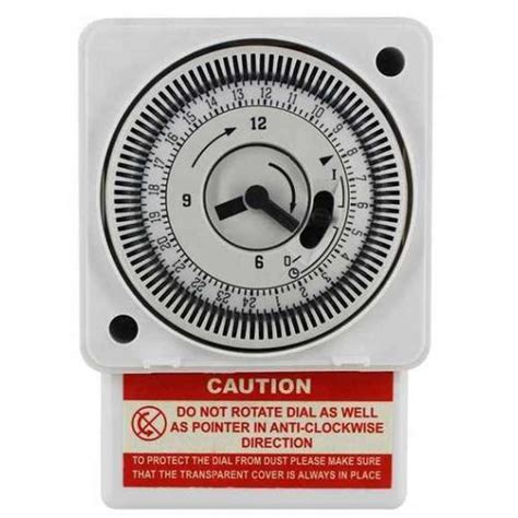 Leyden® Sl 189 230vac Analog Quartz Timer Switchdin Rail Mounted Timer Switch Dial Type Sl 189 Ats Leyden® Sl 189 230vac Analog Quartz Timer Switchdin Rail Mounted Timer Switch Dial Type Sl 189 Ats