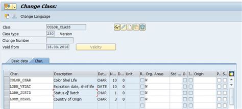 Class And Chars SAP Community