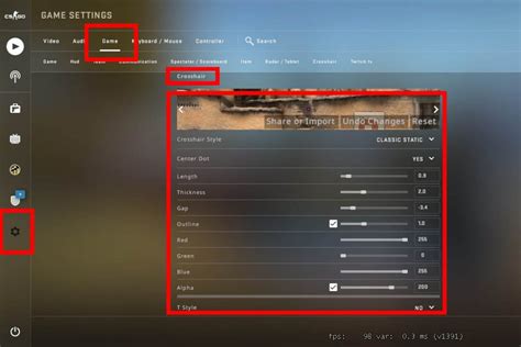 Cara Bikin Crosshair Sendiri Di CSGO Esportsnesia