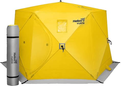 Палатка всесезонная ЮРТА (баня) yellow Helios — купить в Москве в ...