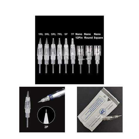 الوشم إبرة المتاح برغي خرطوشة إبرة 1rl 2rl 3rl 5rl 3f 5f ل Microblading