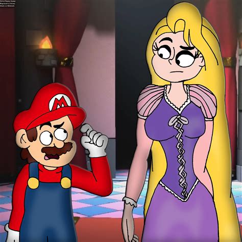 Mario Rescues Rapunzel By Rdj1995 On Deviantart