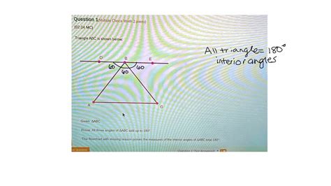 Can You Help Me Please Question Multiple Choice Worth 2 Points 02 04 Mc Triangle Abc Shown