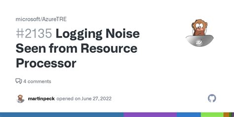 Logging Noise Seen From Resource Processor Issue 2135 Microsoft