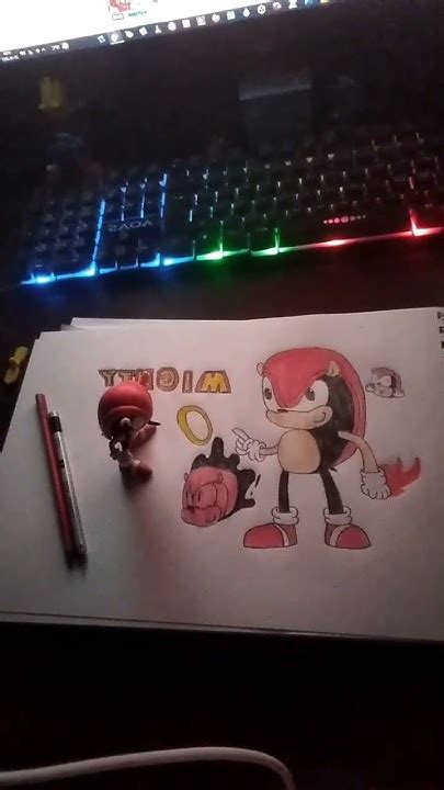 Mighty Of Sonicthehedgehog Friends ♥️🖤 Youtube