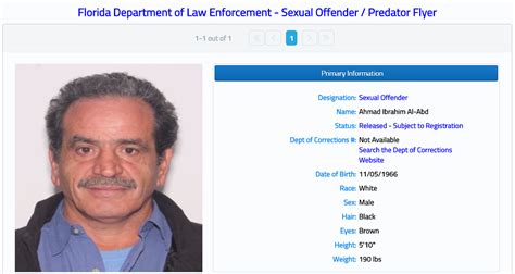 Florida Sex Offender Report Inmatesearchinfo Com