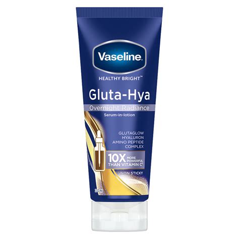 Buy Vaseline Gluta Hya Overnight Radiance Serum In Lotion With Amino Peptide And Glutaglow Online