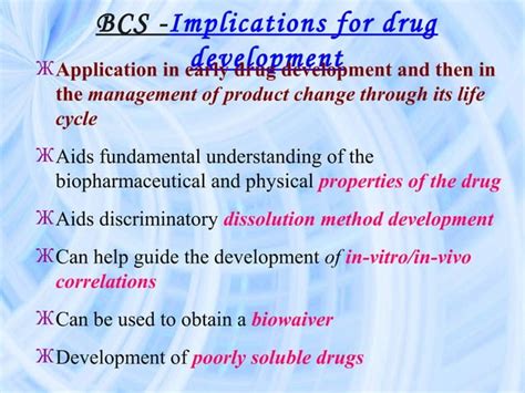 Bcs Classification System Ppt Pharmaceutical Industry Industries