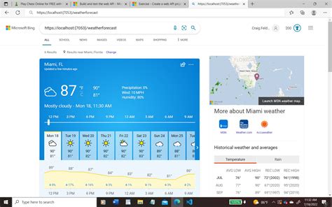 build and test the web api microsoft qanda