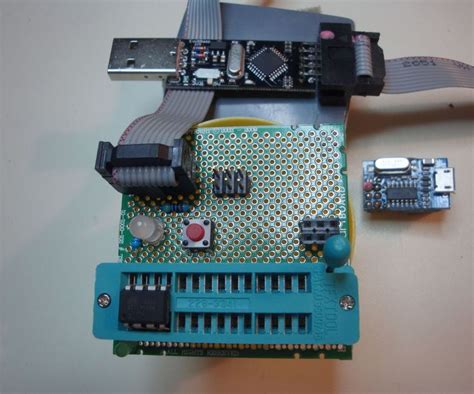 ZIF Jig For AVR ATtiny Chip Programming Jig Arduino Arduino Projects