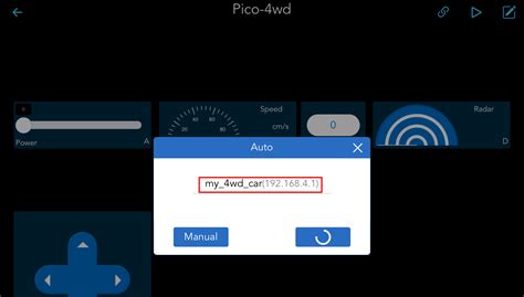 Control The Car With App — Sunfounder Pico 4wd Car Documentation