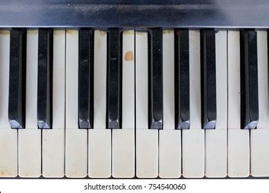 Keyboard Old Broken Damaged Piano Stock Photo Shutterstock