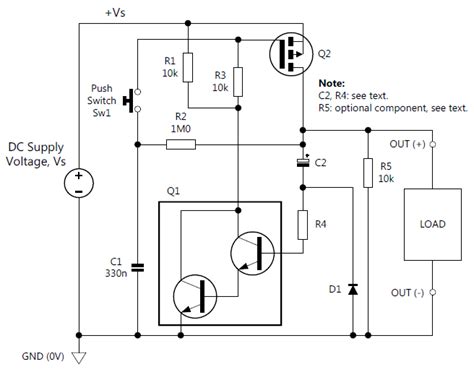 Latching Circuit Momentary Switch At Randy Eubanks Blog