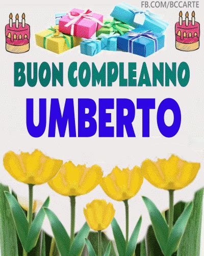 Umberto Buon Compleanno Birthday Kim It