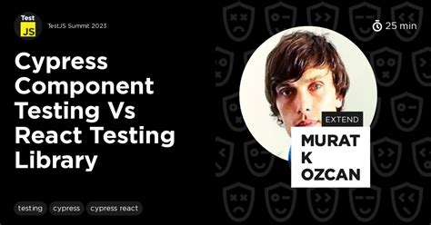 Cypress Component Testing Vs React Testing Library By Murat K Ozcan