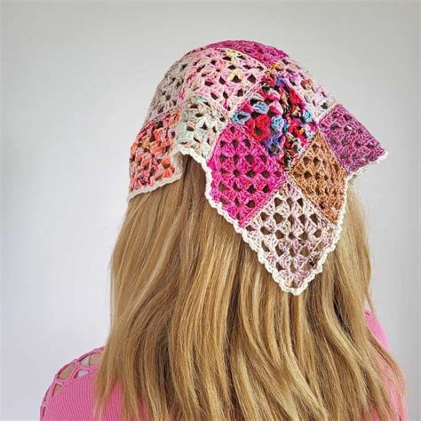 20 Free Crochet Bandana Patterns For Stylish Warm Weather Comfort