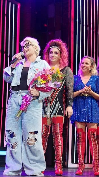 Carmen Barbieri Sorprendió A Fede Bal En La Función De Kinky Boots En