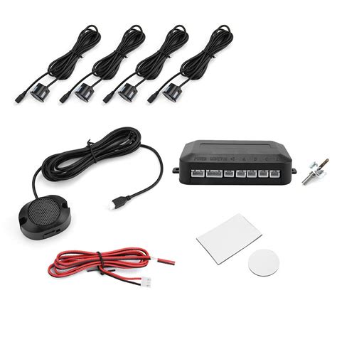 Buy Qiilu Car Reversing Sensor Car Parking Sensor Reversing Radar Kit Auto Reverse Backup