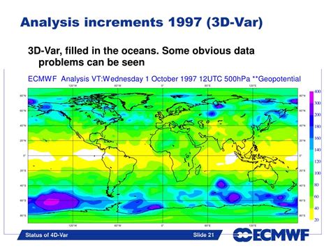 Ppt Status Of Four Dimensional Variational Data Assimilation Powerpoint Presentation Id 3308687