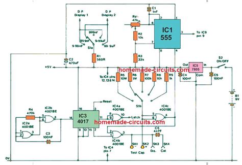 Capacitance Measurement Circuit Diagram Wiring Diagram