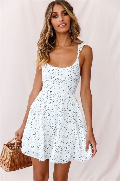 Pinterest Camilleelyse ♡ Lace Up Back Dress Summer Dresses Casual