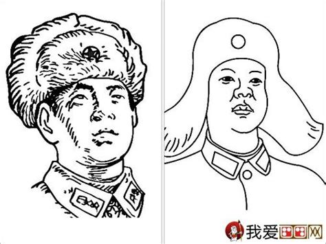 我心中的雷锋儿童画简单简笔画 简笔画图片大全 蒲城教育文学网