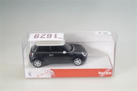 1 87 Herpa 033602 Mini Cooper Grau Met Neu Gearontologist