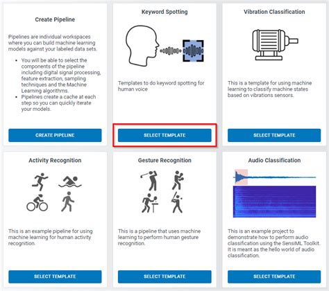 keyword spotting — sensiml documentation