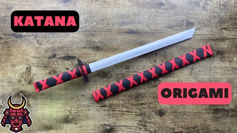How To Make Katana Out Of Paper
