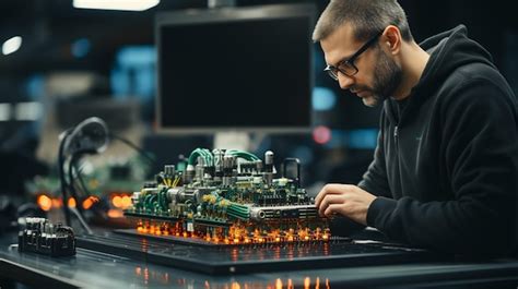 premium photo navigating the digital nexus