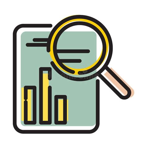 Data Analytics Research Icon Stock Illustration Stock Illustration Illustration Of Figures